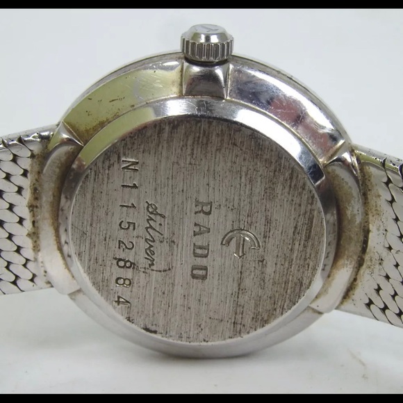 Rado | Accessories | Rado Vintage Hand Winding Ladies Silver Watch ...